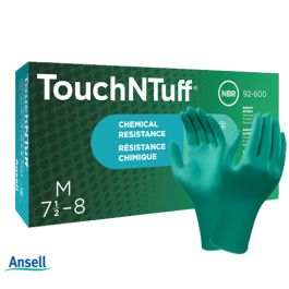 Ansell 92-600 TouchNTuff Robust Nitrile Disposable Gloves - The ...