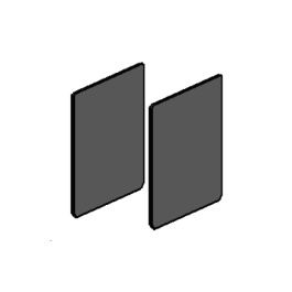 End Caps for Colcom Glass Partition Channels - The Wholesale Glass Company