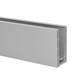 Q-railing Easy Glass Prime Brushed Top Mount Base Channel Profile - The ...