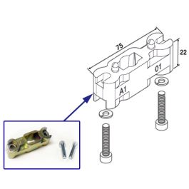 DORMA Bottom Rail Insert BTS Main - The Wholesale Glass Company