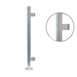 Pre-Drilled Round End Post Kit with Model 26 Clamps for Outdoor Use ...